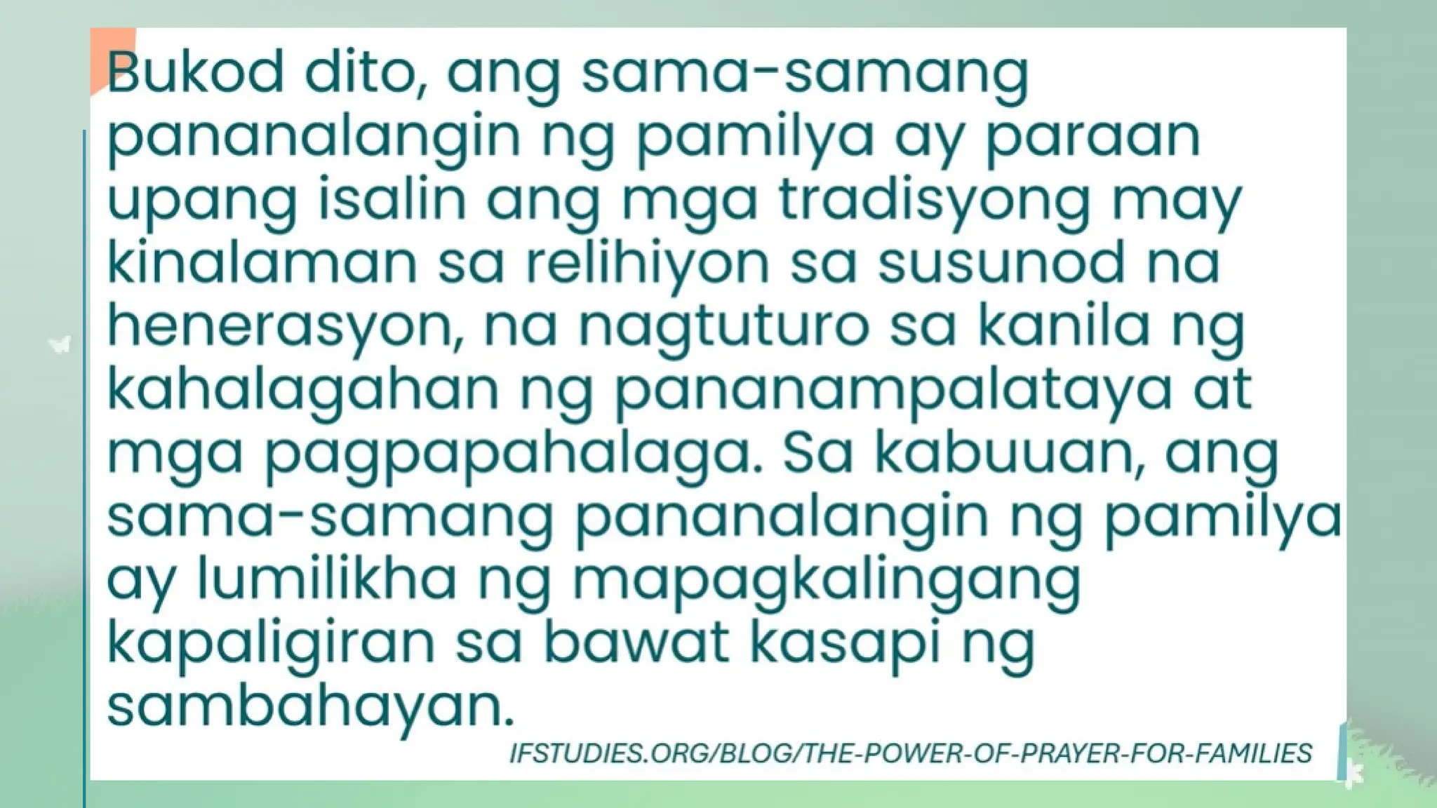 Q2L2-D1_Sama-samang Pananalangin ng Pamilya.pptx