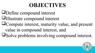 Simple and Compound Interest - General Mathematics | PPTX