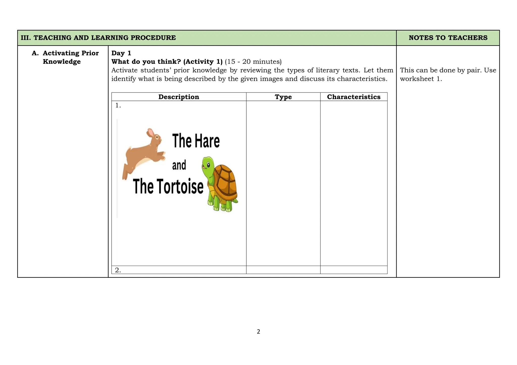 Q2_LE_English 7_Lesson 5_Week 5.pdf lesson exemplar | PDF