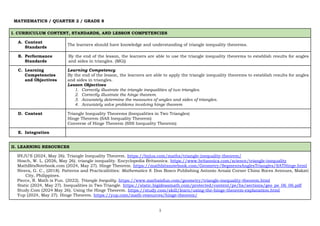 Mathematics 8 Lesson Exemplar for Everyday use | DOCX