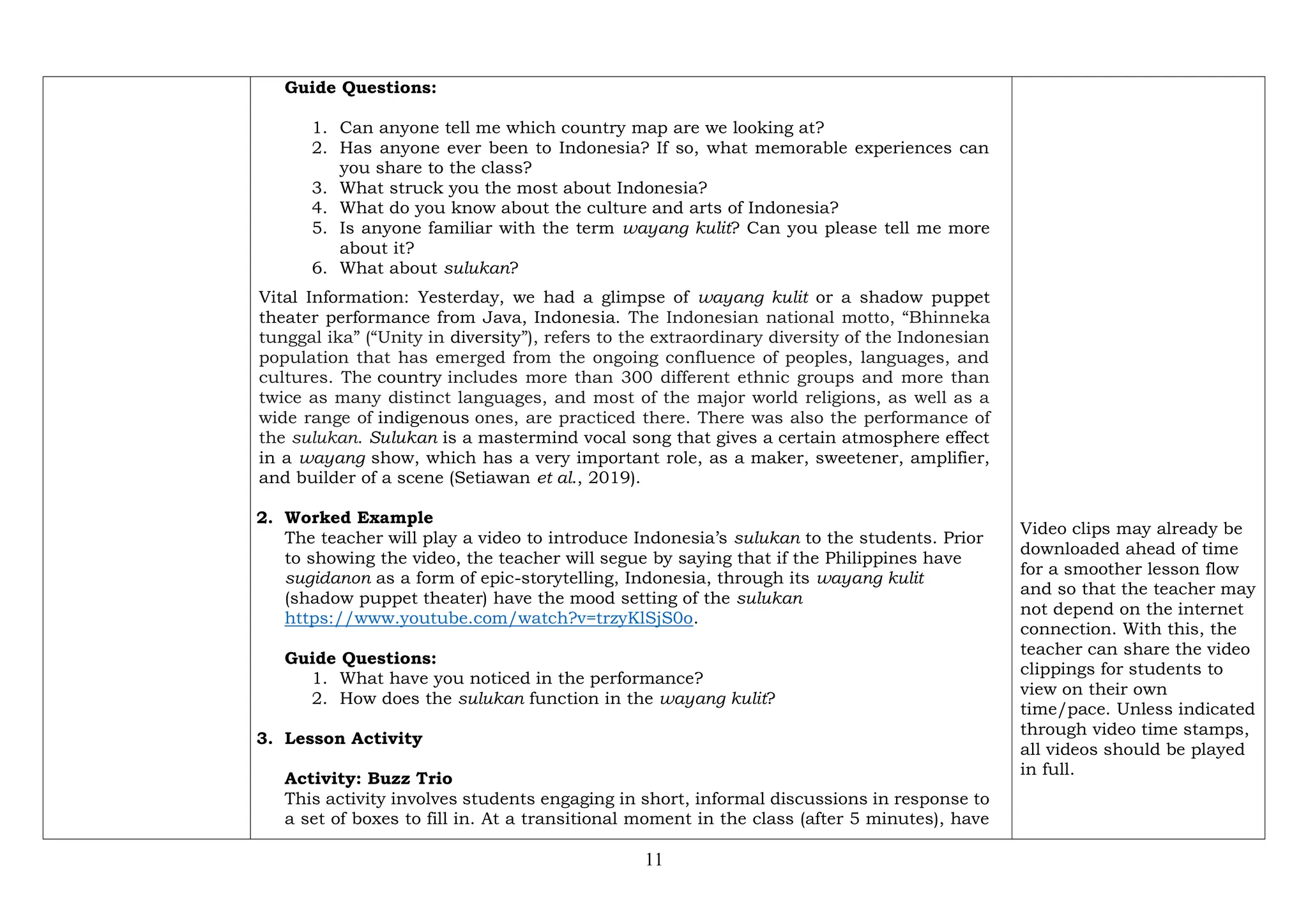 Q2_LE_Music and Arts 7_Lesson 1_Week 1. lesson exemplar | PDF