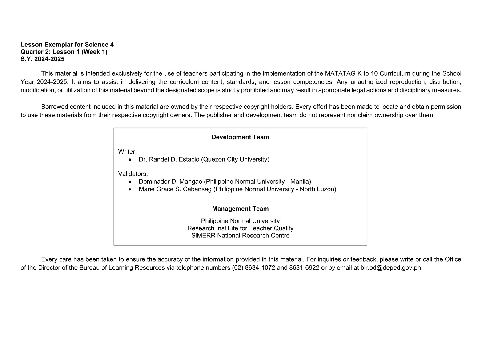 Q2_LE_ Science 4_Lesson 1_Week a lesson for Grade 4 students 1.pdf