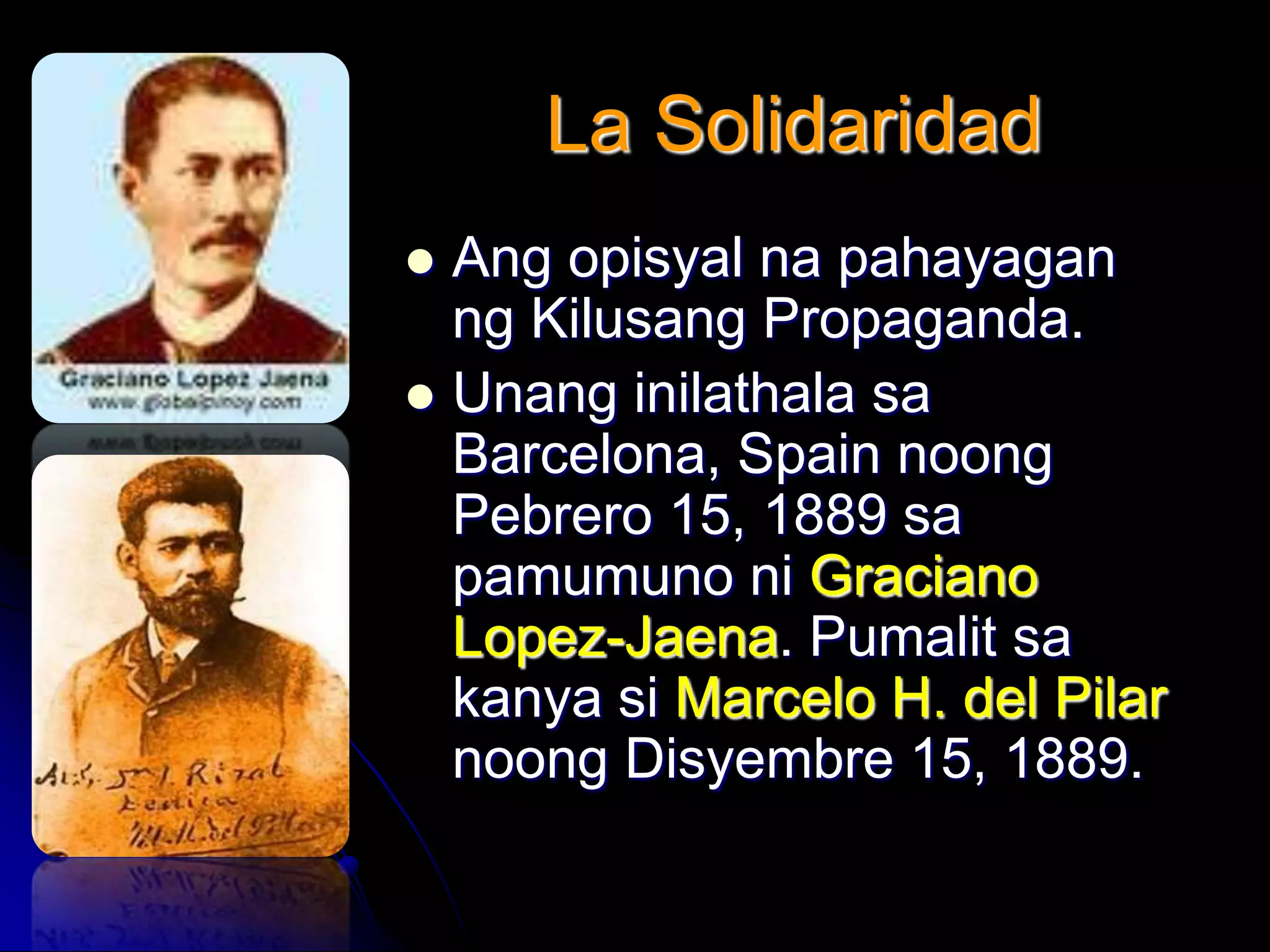 Q2 lesson 10 kilusang propaganda | PPTX