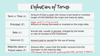 Q2LESSON2_COMPOUND-INTEREST.SHSG11-12pdf | PPT
