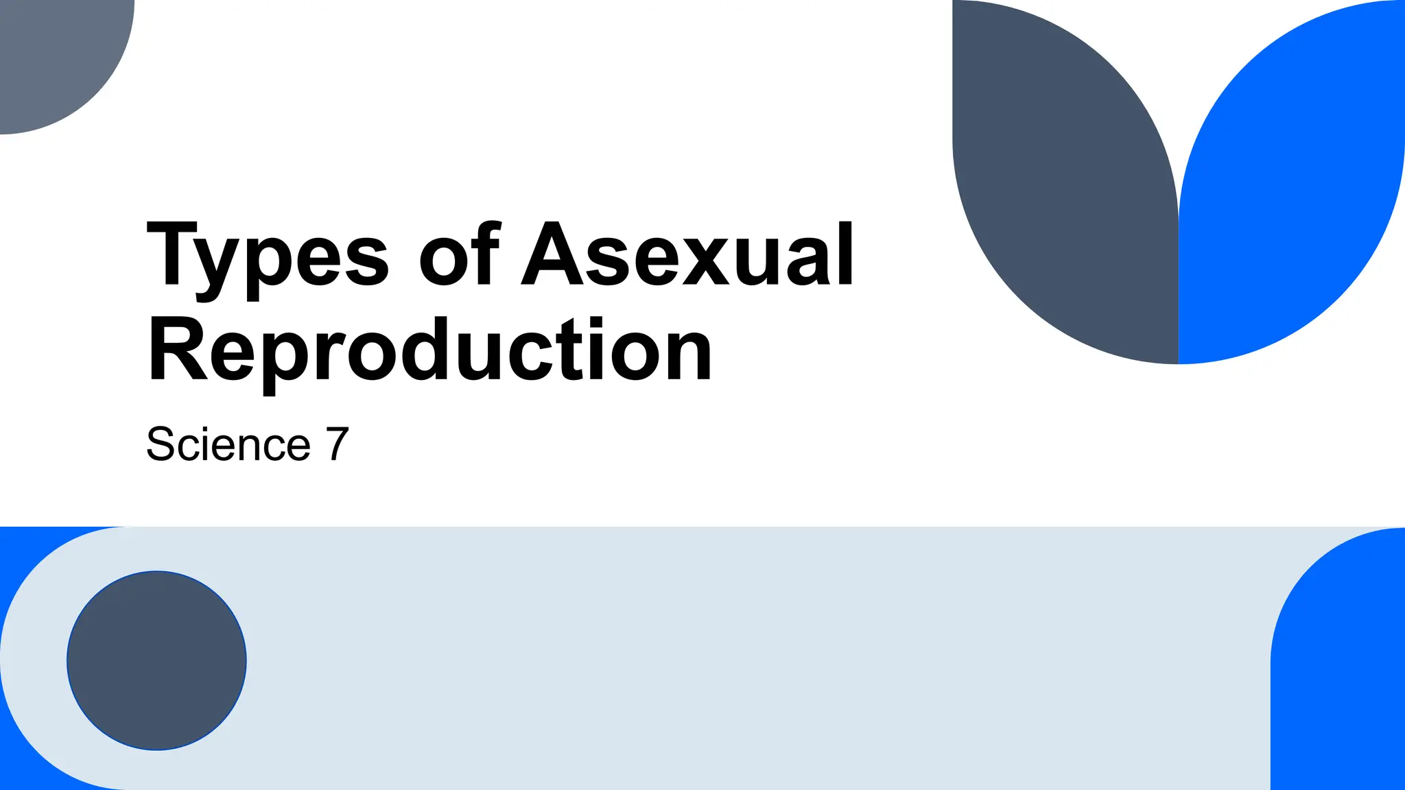 Q2 Lesson 6 Types Of Asexual Reproductionpptx