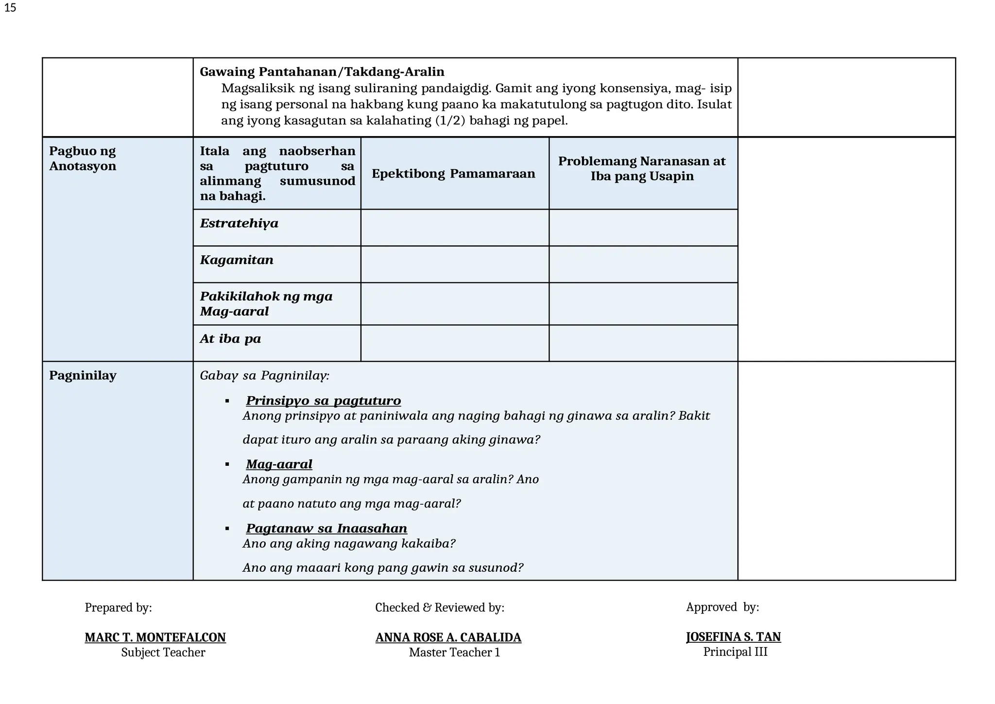 EsP-7 Q2-week3 lesson Exemplar EsP-7 Q2-week3 lesson Exemplar | DOCX
