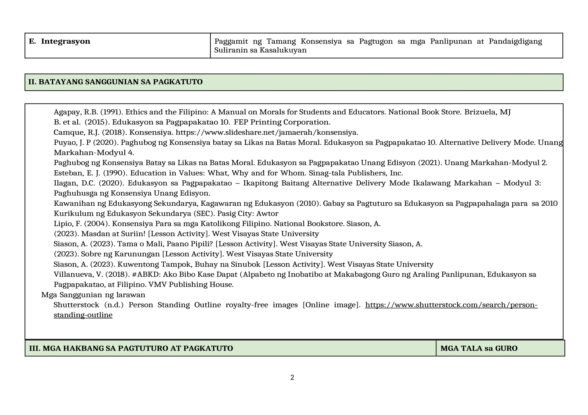 EsP-7 Q2-week3 lesson Exemplar EsP-7 Q2-week3 lesson Exemplar | DOCX
