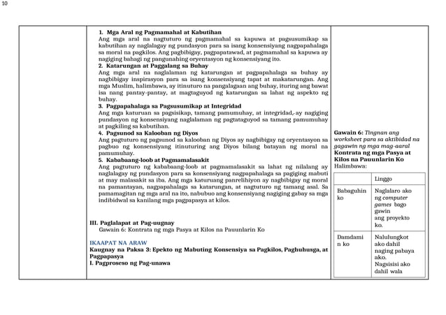 EsP-7 Q2-week3 lesson Exemplar EsP-7 Q2-week3 lesson Exemplar | DOCX