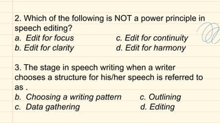 Q2 M3 Principles of Writing Speech .pptx