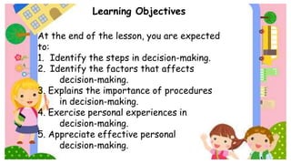 IDENTIFYING THE FACTORS THAT AFFECT IN DECISION-MAKING | PPTX