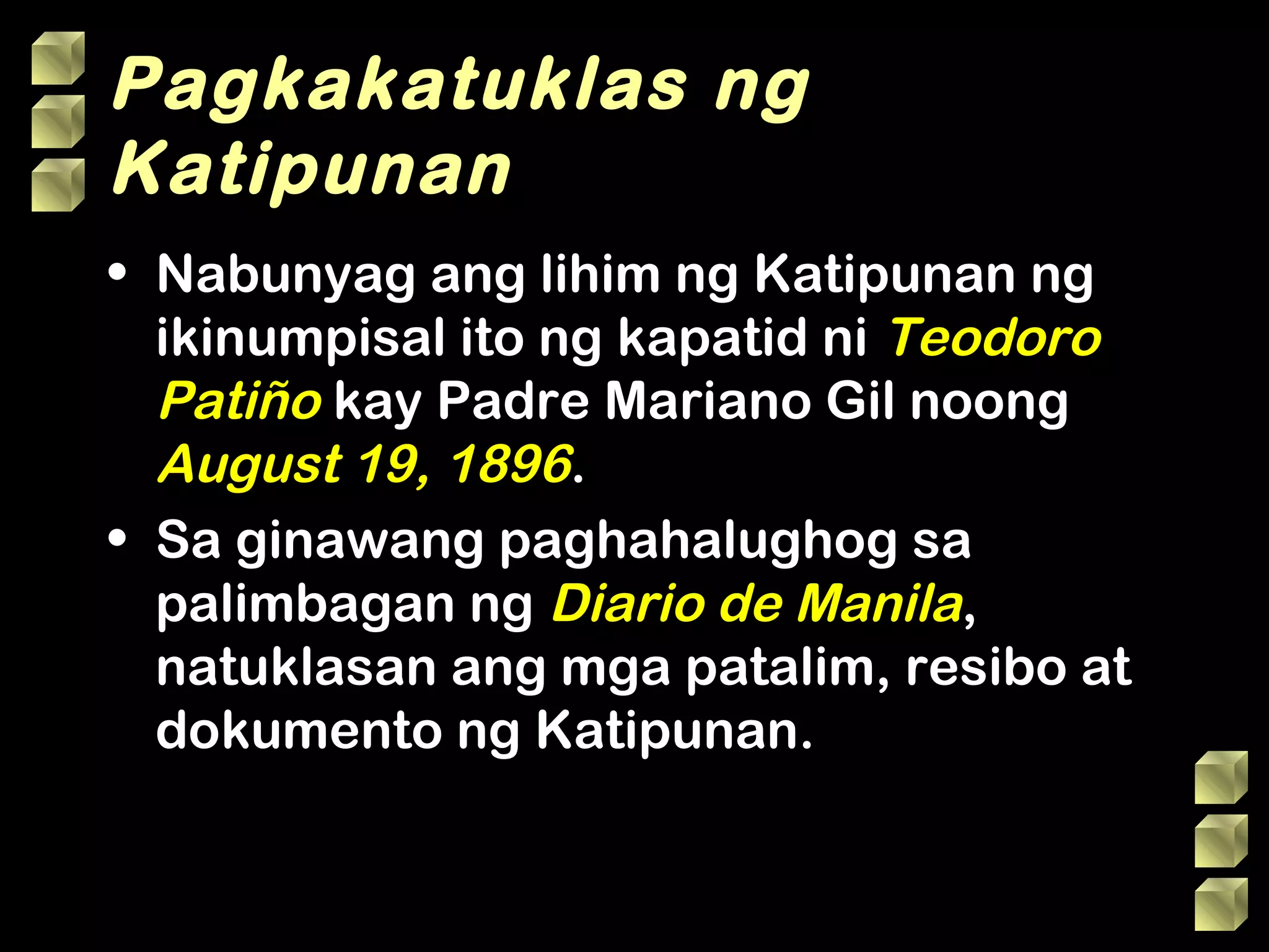 Q2 m4l1,2,3 katipunan-kalayaan at malolos | PPT