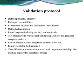 ICH Q2 Analytical Method Validation | PPTX