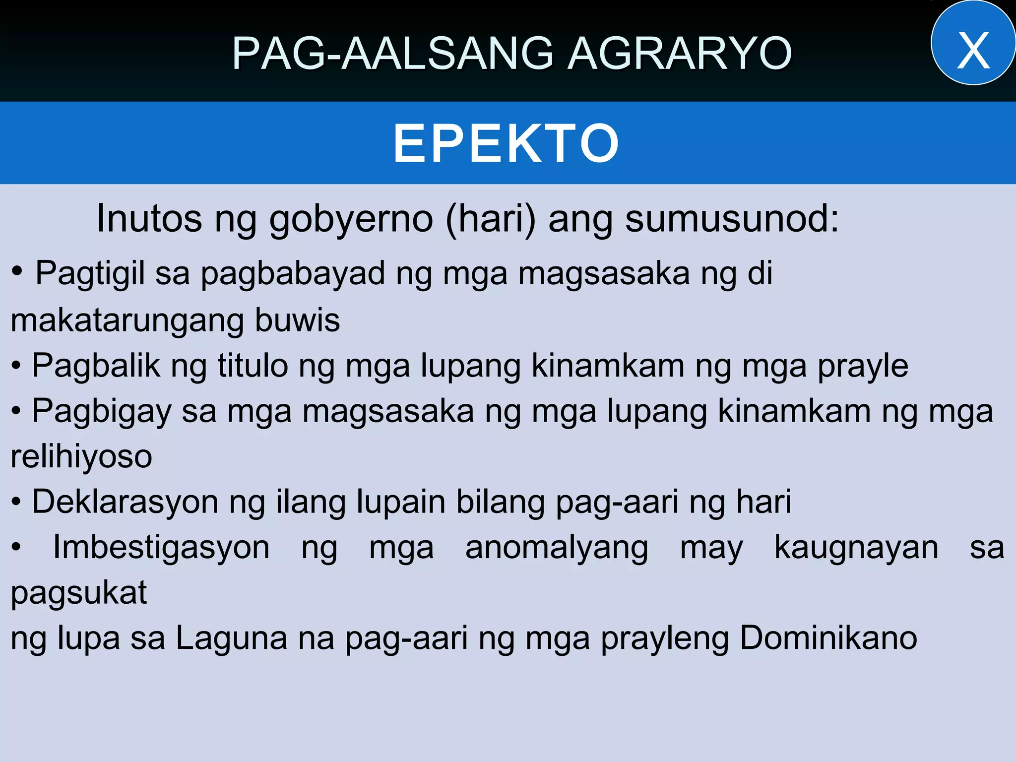 MODYUL 1 Pag-aalsa Laban sa Pang-aabuso | PPT
