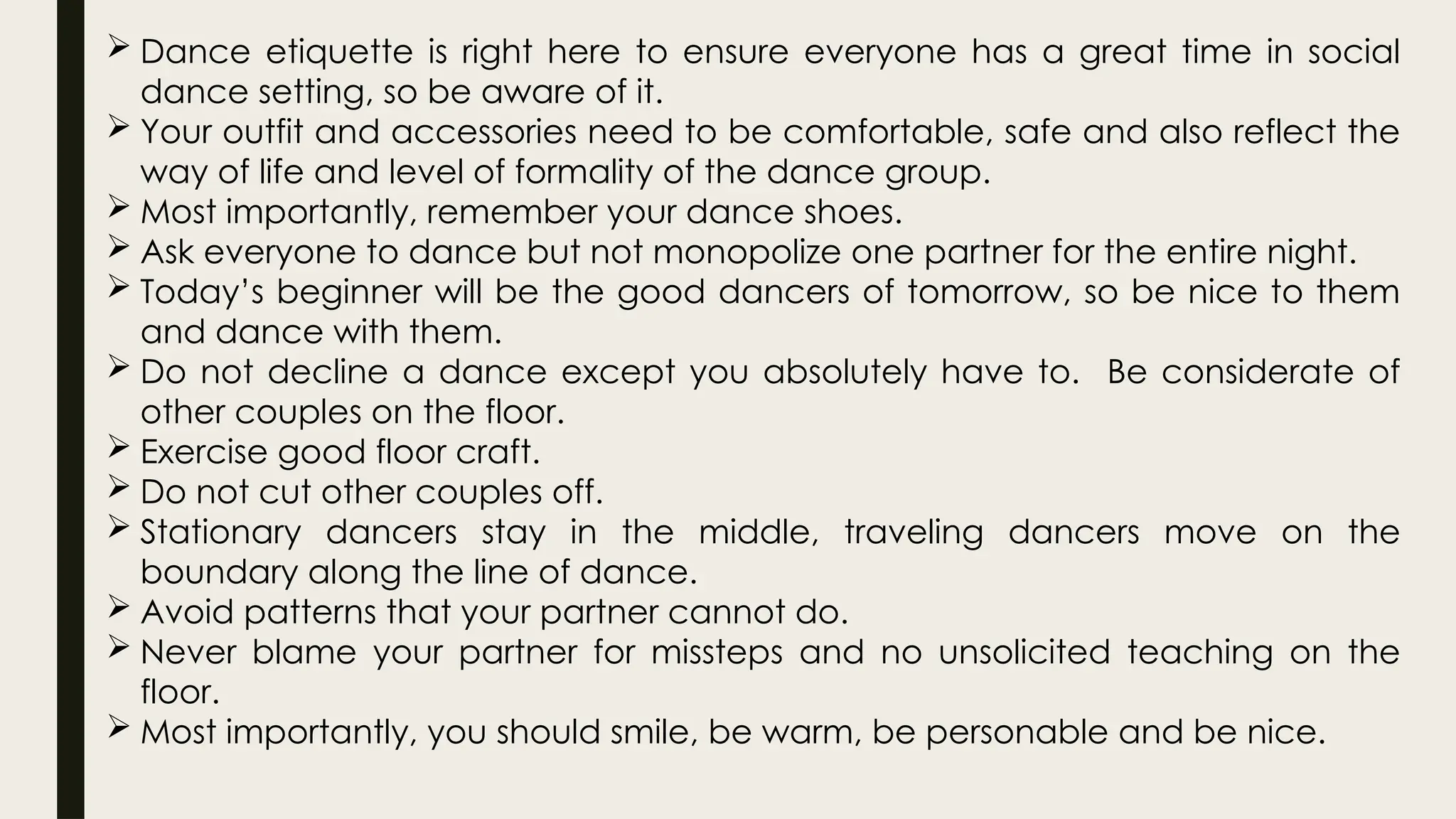 Q2 P.E. 9.pptx. Social dance and Dance etiquette | PPTX