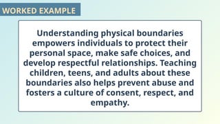 Q2 P.E & HEALTH 8 (Safe and Respectful Environment Promotion in all ...