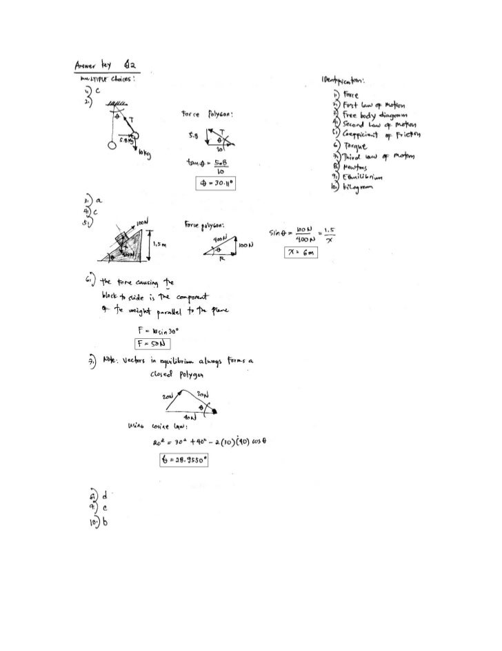 Q2 Physics Answer Key q2-physics-answer-key