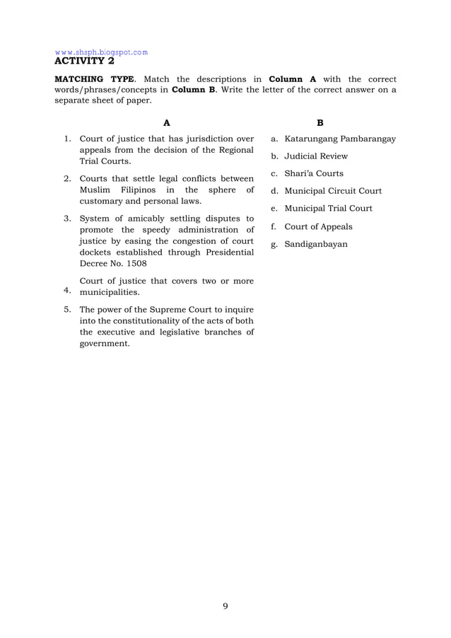 Q2 ppg module_8 | PDF | Educational Assessment | Education