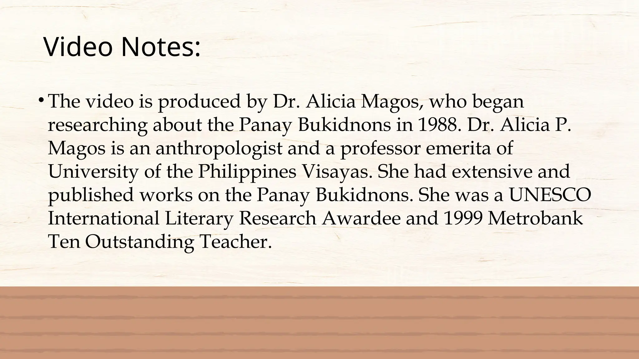 Vocal music: Panay Bukidnon's Sugidanon and Indonesia's Sulukan.pptx