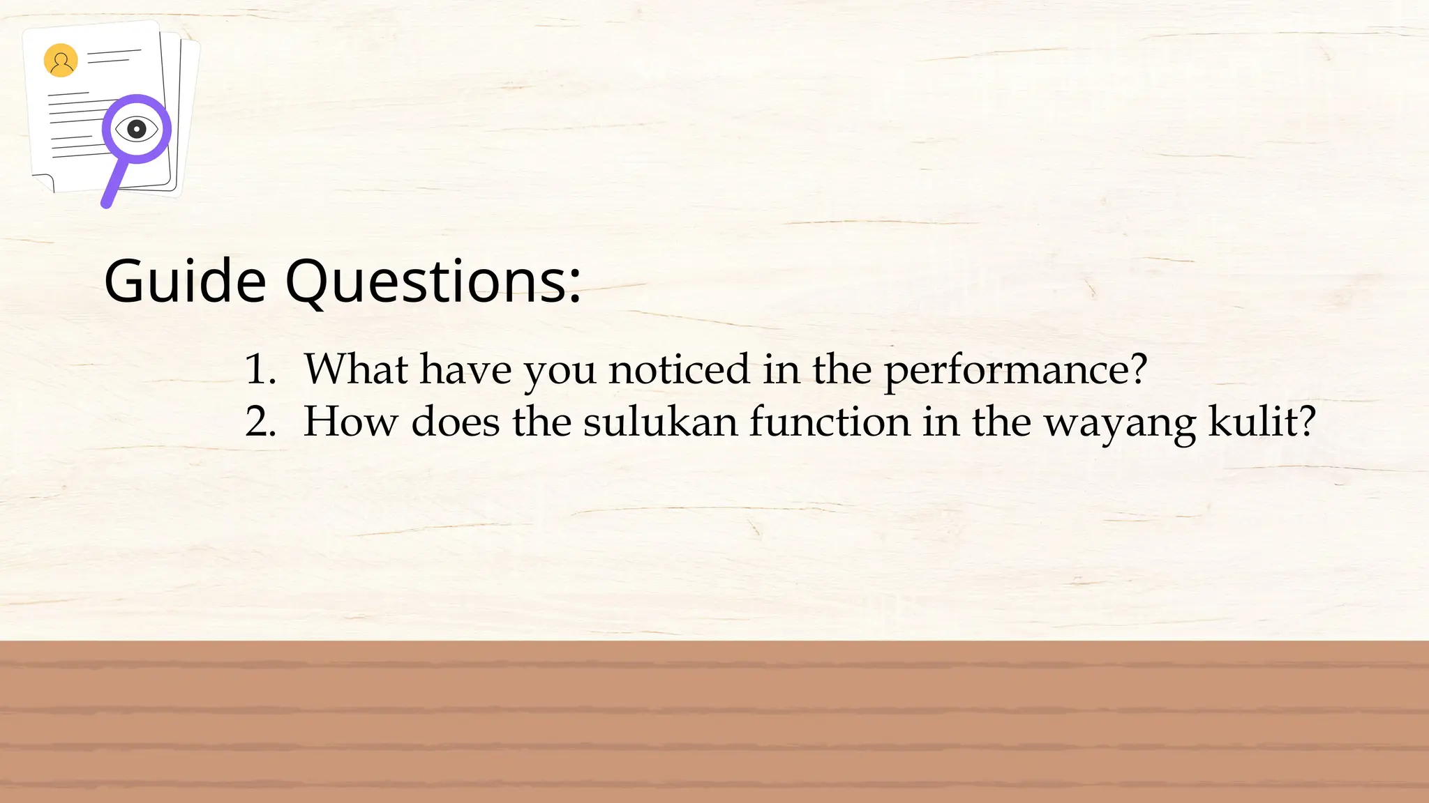 Vocal music: Panay Bukidnon's Sugidanon and Indonesia's Sulukan.pptx