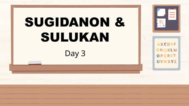 Vocal music: Panay Bukidnon's Sugidanon and Indonesia's Sulukan.pptx