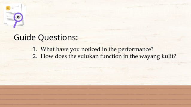 Vocal music: Panay Bukidnon's Sugidanon and Indonesia's Sulukan.pptx