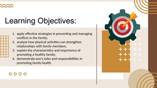 Family Conflict Management and Physical Activities to strengthen ...