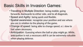 Physical Activity Participation: Invasions Games.pptx
