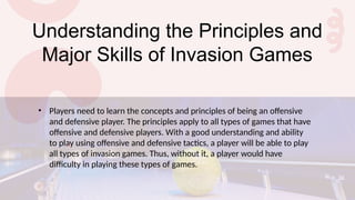 Physical Activity Participation: Invasions Games.pptx