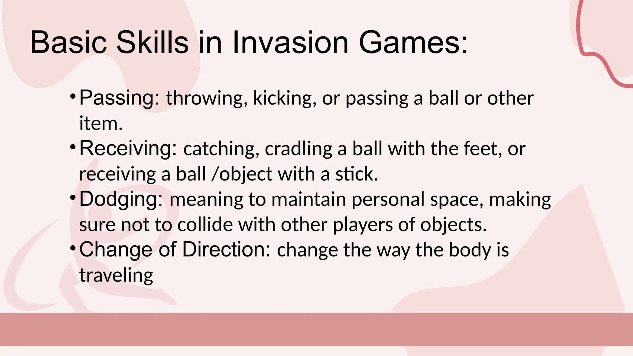 Physical Activity Participation: Invasion Gamespptx | PPTX