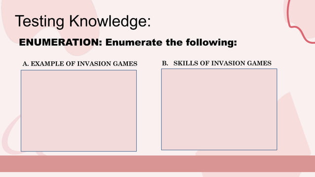 Physical Activity Participation: Invasion Gamespptx | PPTX