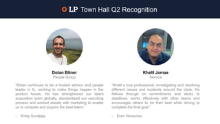 Q2 Town Hall Recognition | PPTX