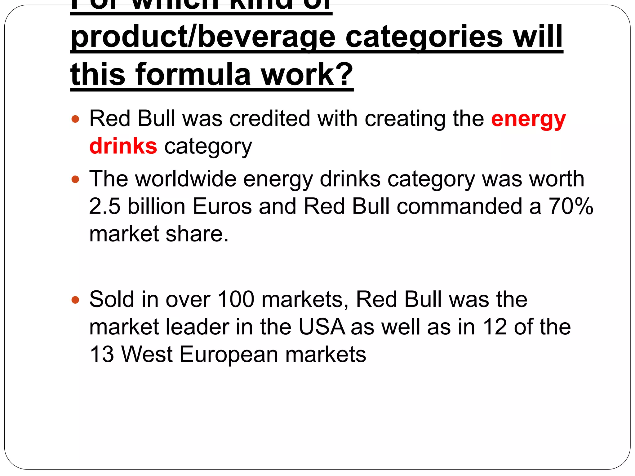 Red Bull Case Study | PPT