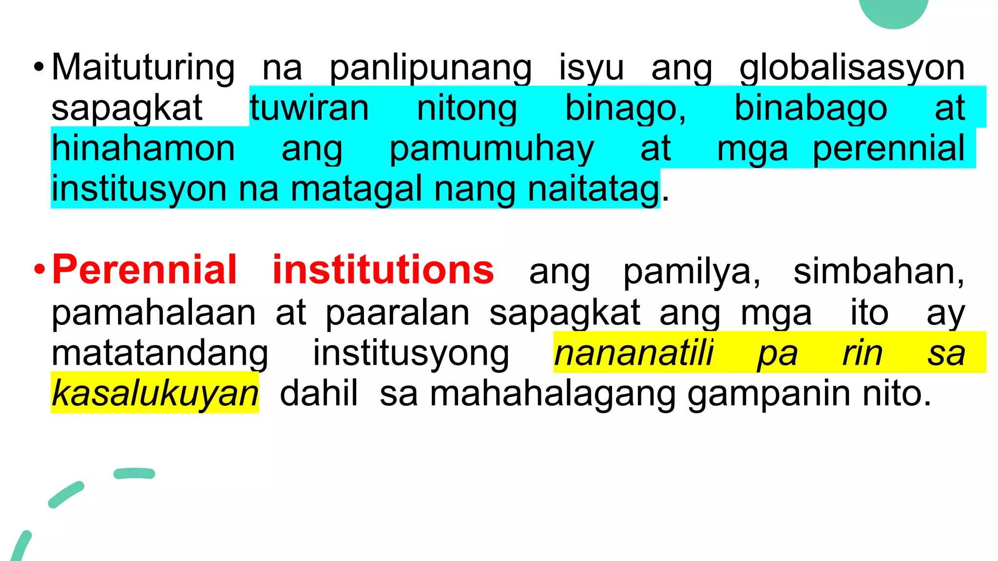 Q2 W1-W2 - Dahilan, Dimensiyon at Epekto ng Globalisasyon.pptx