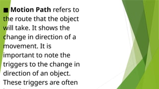 Dimensions of Media and Information – Motion | PPTX