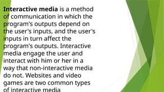 Lec 7- Dimensions of Media and Information - Manipulatives | PPT