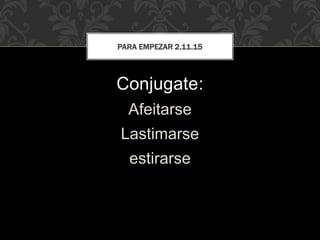 Q2 w3 la rutina diaria | PPTX