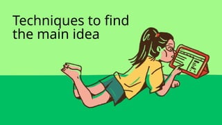 IDENTIFYING MAIN IDEA WITH WORKSHEETS .pptx