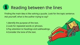 IDENTIFYING MAIN IDEA WITH WORKSHEETS .pptx