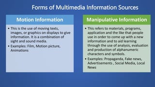 Q2W7_Lesson2_Types of Multimedia Information.pptx
