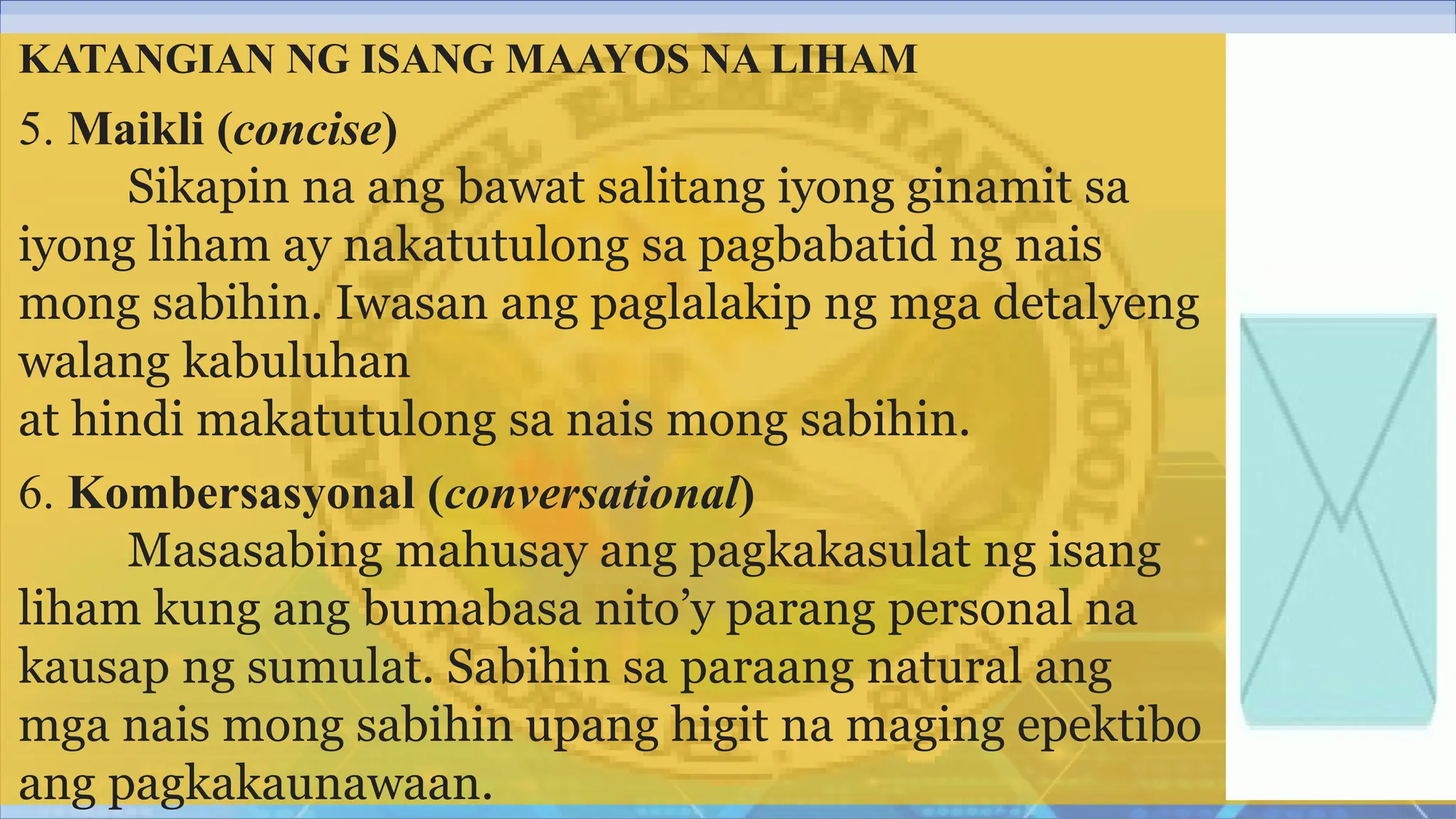 Paggawa ng Liham Pormal - Quarter 2 Week 7 | PPTX