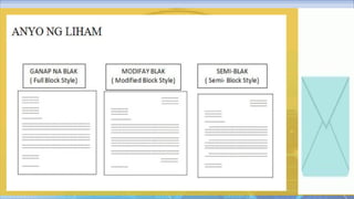 Paggawa ng Liham Pormal - Quarter 2 Week 7 | PPTX