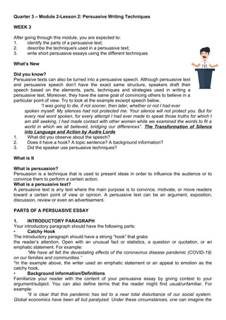Quarter 3- Lesson 1-8 with Learning Activity Sheet | DOCX