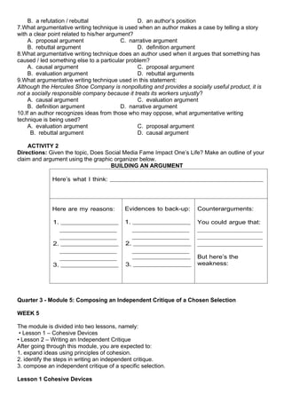 Quarter 3- Lesson 1-8 with Learning Activity Sheet | DOCX