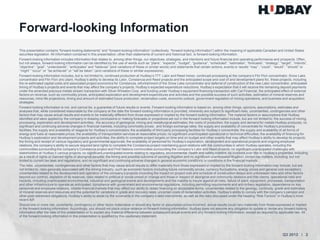 Q3 2013 Presentation | PDF | Commodities | Economy