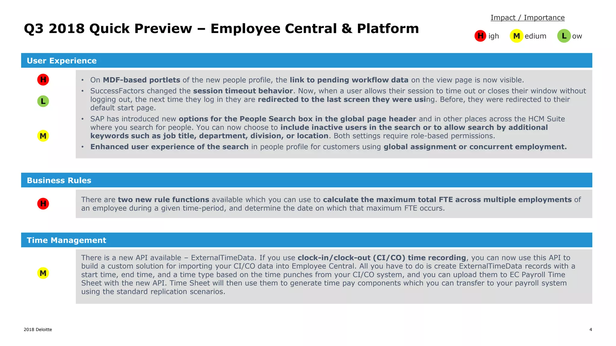Quick Preview: SuccessFactors Q3 - EC & Platform | PPTX | Databases ...
