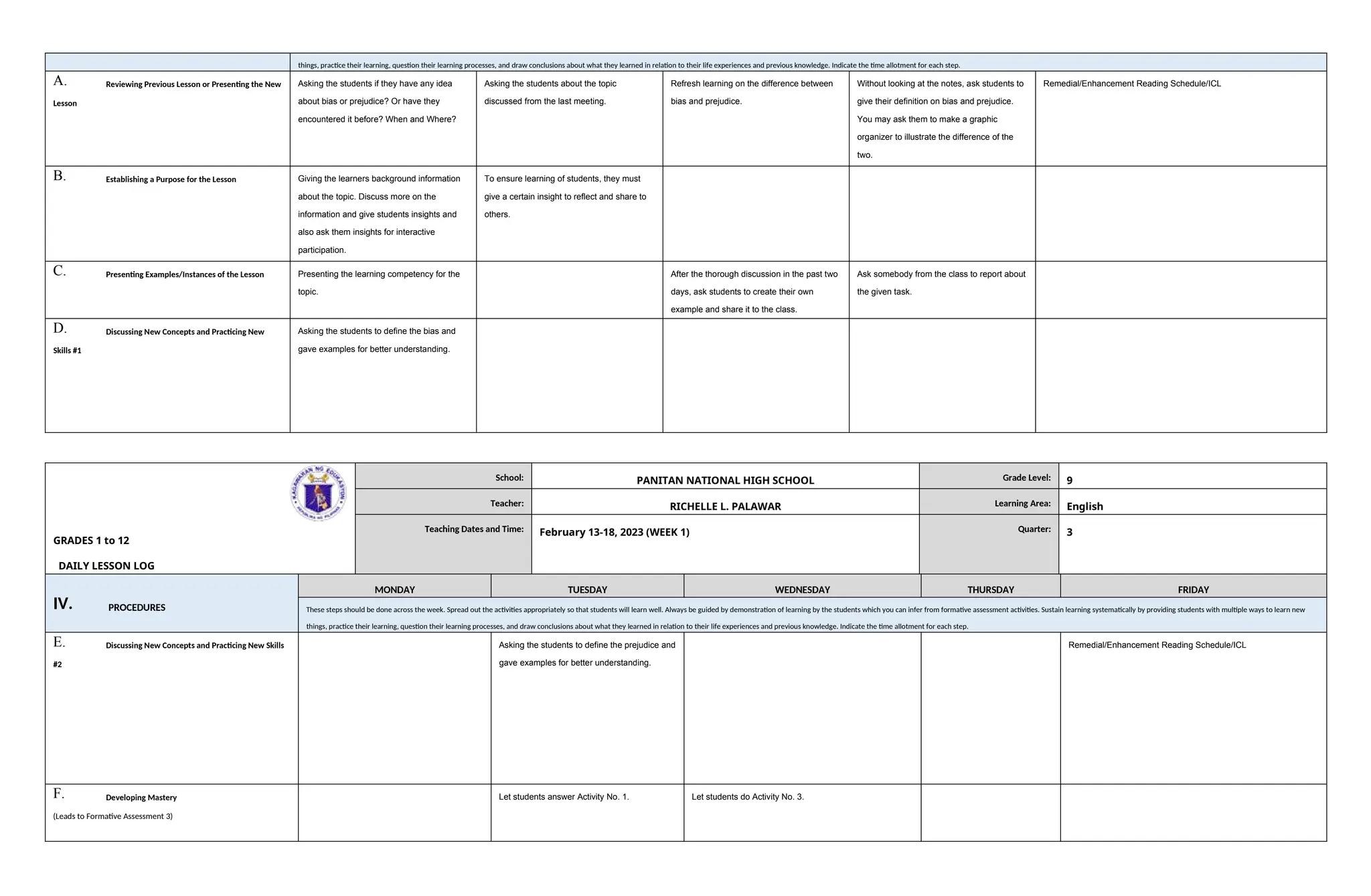 Quarter 3-Daily Lesson Log-WEEK-one.docx