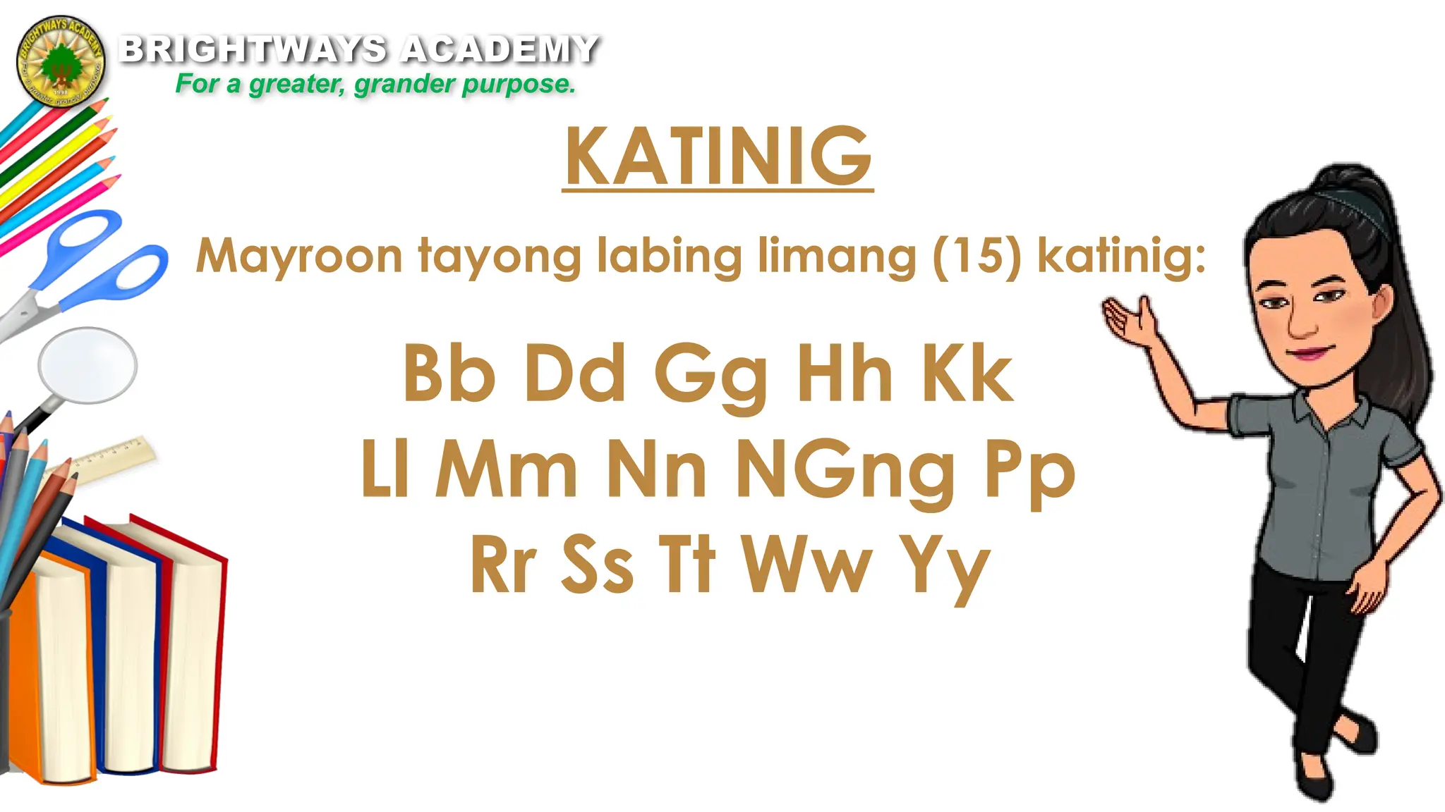 Q3 - Kindergarten Filipino - Lesson 2 - Katinig Hh at Ll.pptx