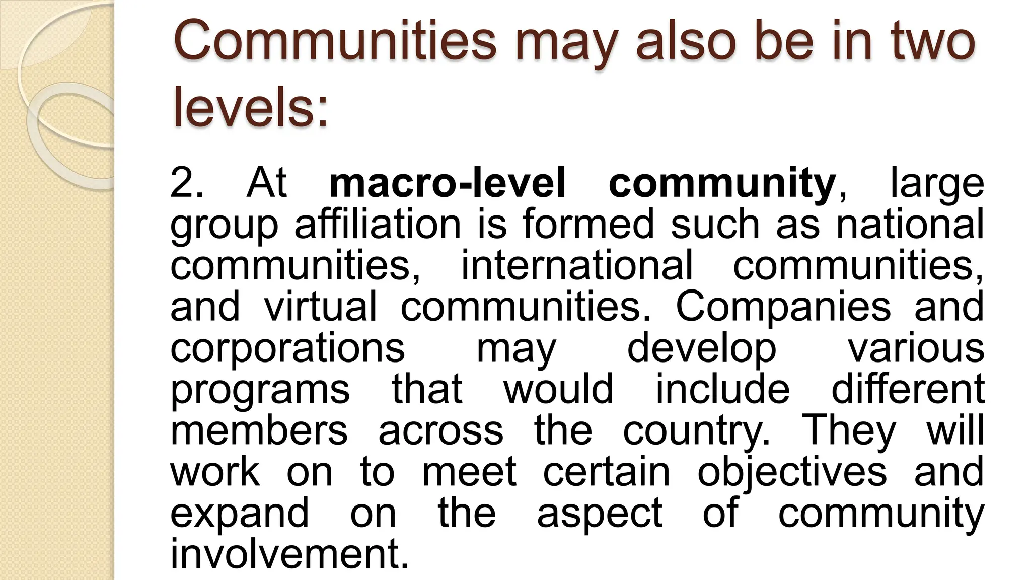 COMMUNITY ENGAGEMENT SOLIDARITY AND CITIZENSHIP | PPTX