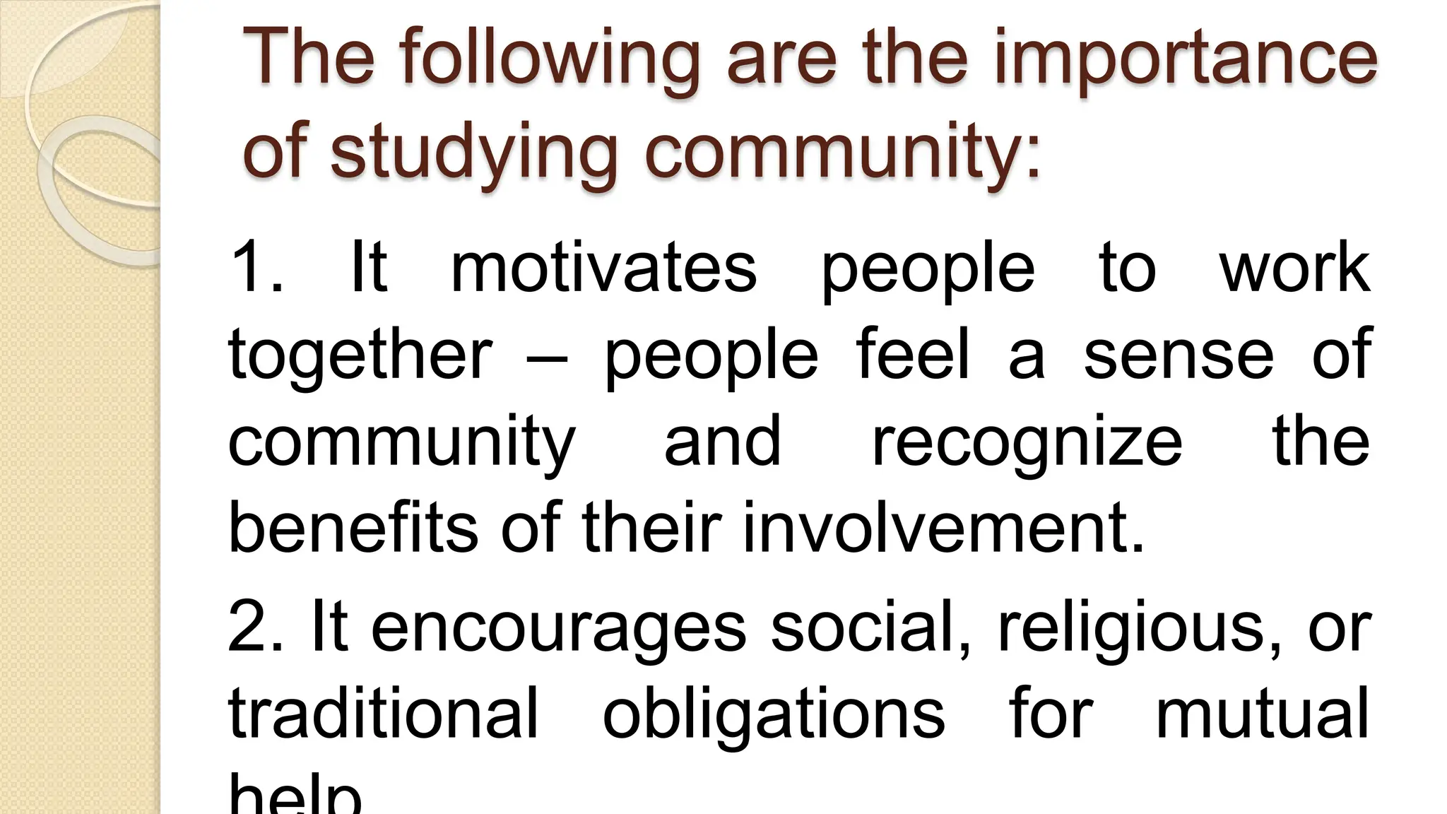 COMMUNITY ENGAGEMENT SOLIDARITY AND CITIZENSHIP | PPTX