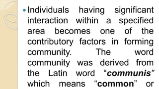 COMMUNITY ENGAGEMENT SOLIDARITY AND CITIZENSHIP | PPTX